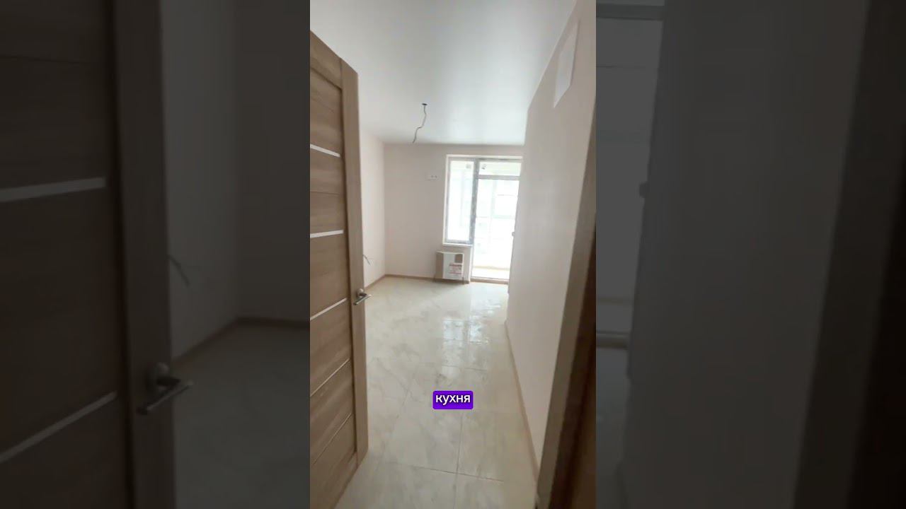 Обзор ещё одной планировки 1-к квартиры и ремонта от застройщика ЖК Пальмира 2.0, Ростов-на-Дону