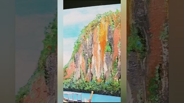 Национальный заповедник в Тайланде.Художник??️