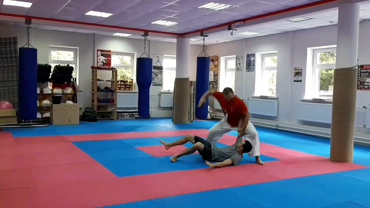 Goju Ryu, Sepai kata. 1st Bunkai. Variation.