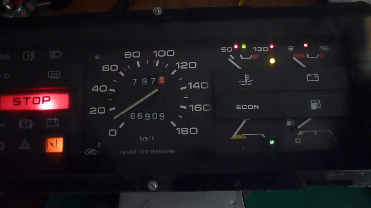 Щиток ВАЗ-2109. Дополнительная индикация уровня охл. жидкости в ВАЗ-2109. Низкая панель.