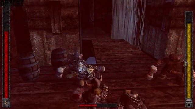 ▶Rune. Водохранилище Хлевангер. Хорнбори: снаружи кузнечных башен цвергов. #25