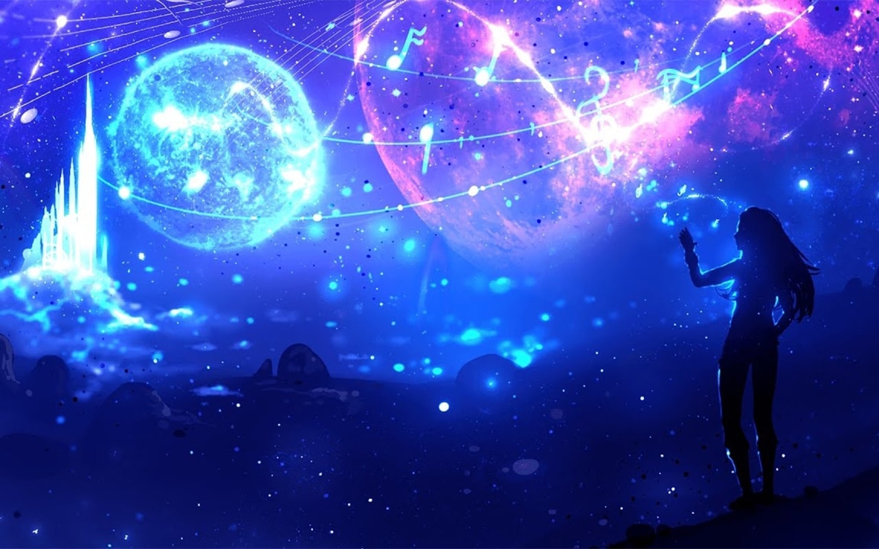 Космическая музыка. Красота вселенной под спокойную мелодию. Space music.
