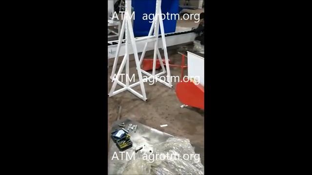 Конвейер ленточный скребковый ширина 500мм.mp4