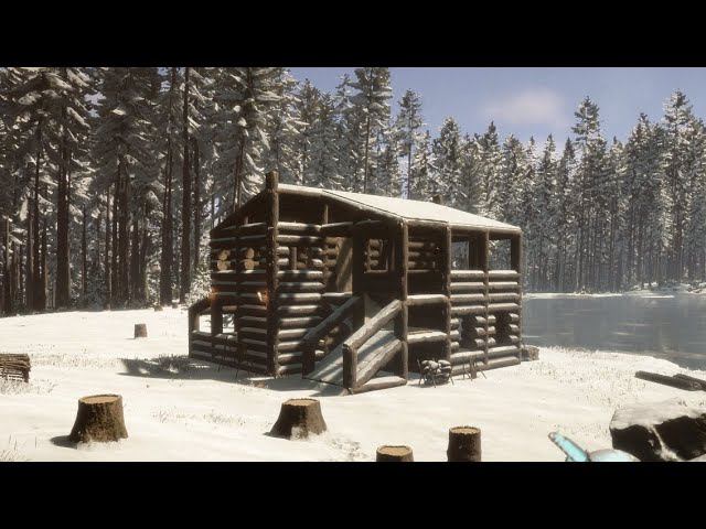 Sons of The Forest Building - How To Build a Lake House