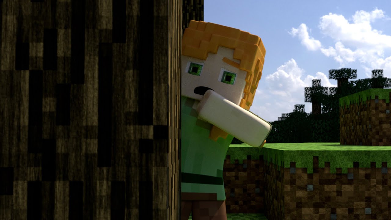 АЛЕКС ПОДСМАТРИВАЕТ КАК СТИВ ДРАЗНИТ СКЕЛЕТА (анимация майнкрафт)