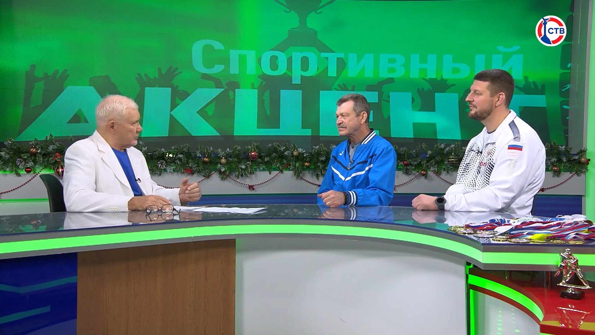 Сергей и Роман Семенихины о спорте в своей семье (Спортивный акцент. 9 января 2024)