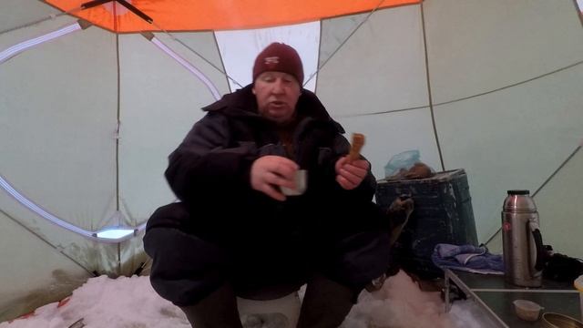 Ветренная рыбалка на Косах. Северная Двина. 2.01.2022.