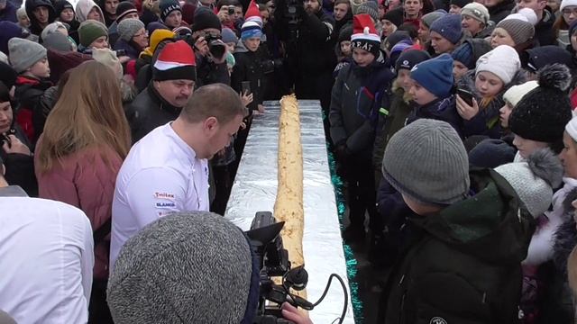 г.Орёл - 11.01.2020г.- Пятиметровая шаурма (Самопал)