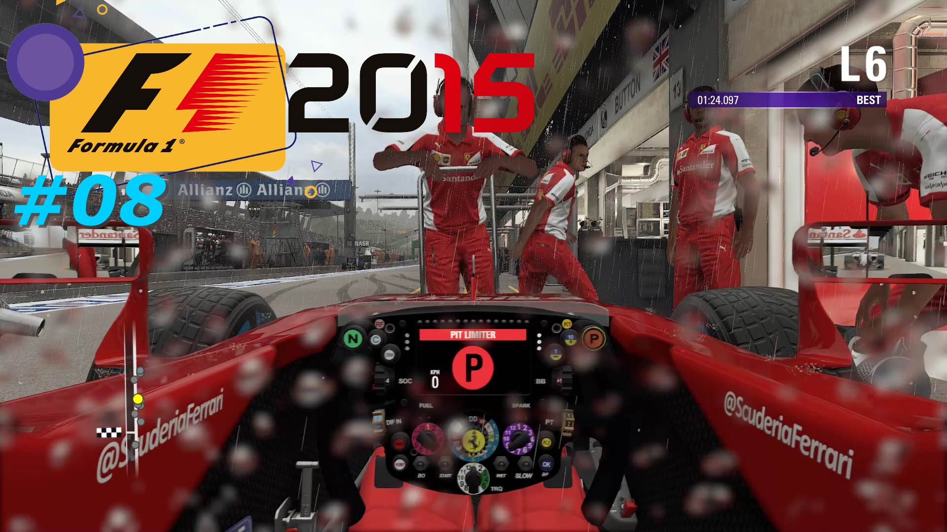 Scuderia Ferrari - #08 Austria | F1 2015 | Logitech G29