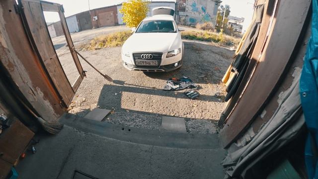 Замена ПТФ Audi a4 b8 на Sal-Man  (гаражные посиделки. обзор. свое мнение)