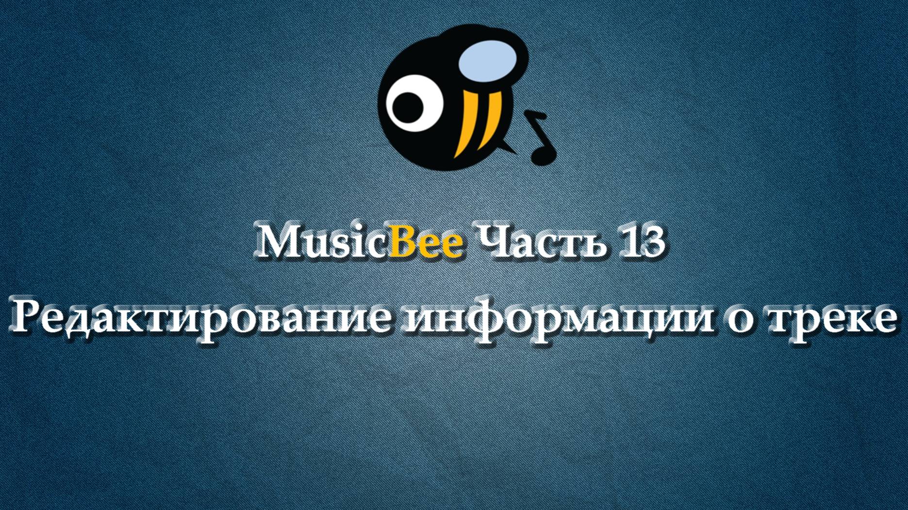 MusicBee на РУССКОМ часть 13 Редактирование информации о треке