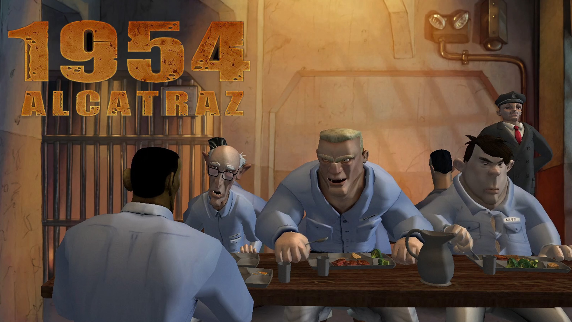 Столовая. 1954 Alcatraz #2.