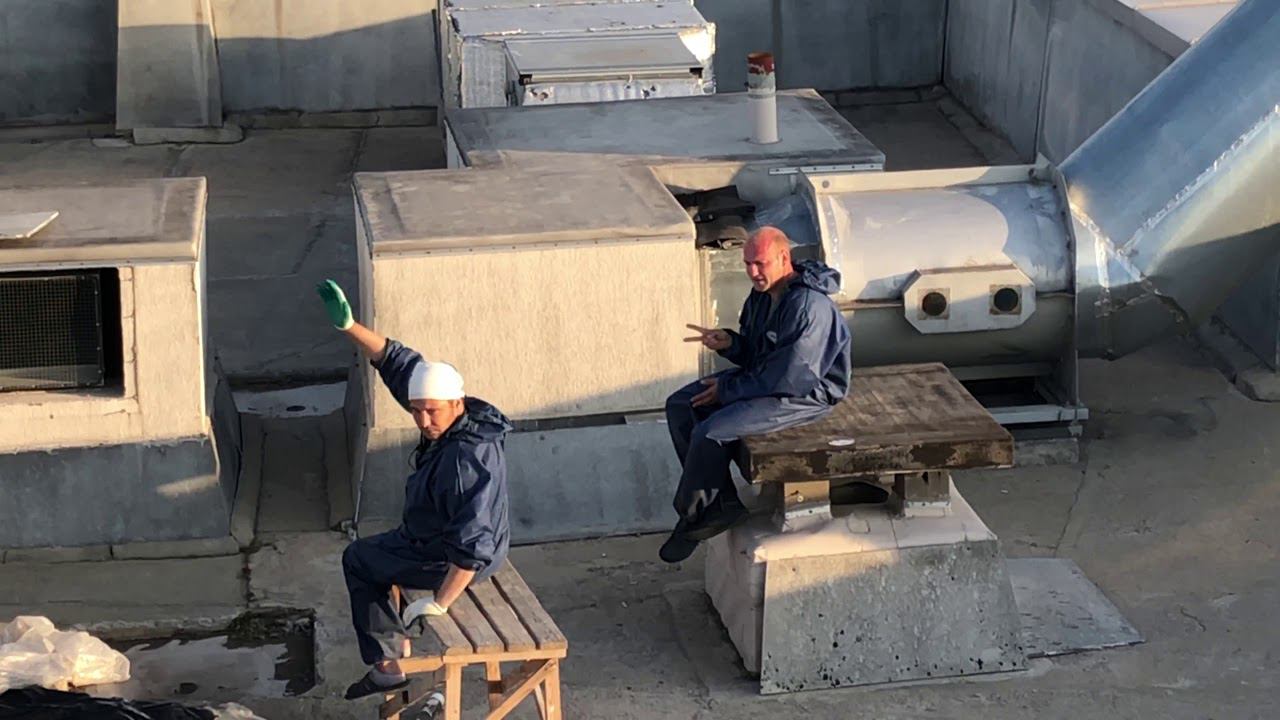 Ремонт кровли ЖК АРТ полимочевиной