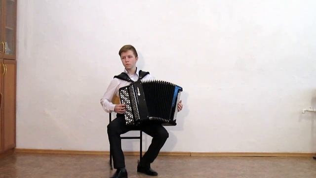 И. С. Бах, "Трёхголосая инвенция"  ре минор.mp4