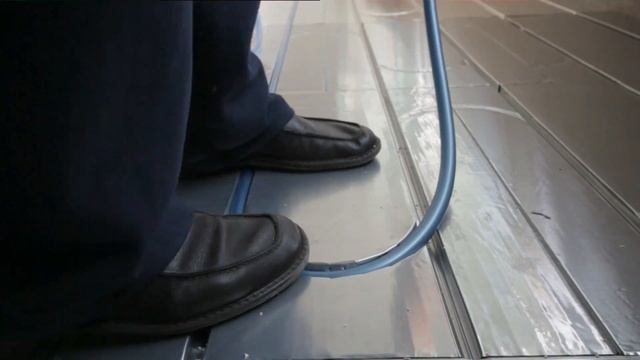 № 29. Маты для теплого пола монтаж своими руками  часть 8  укладка трубы на поворотах УФЭ