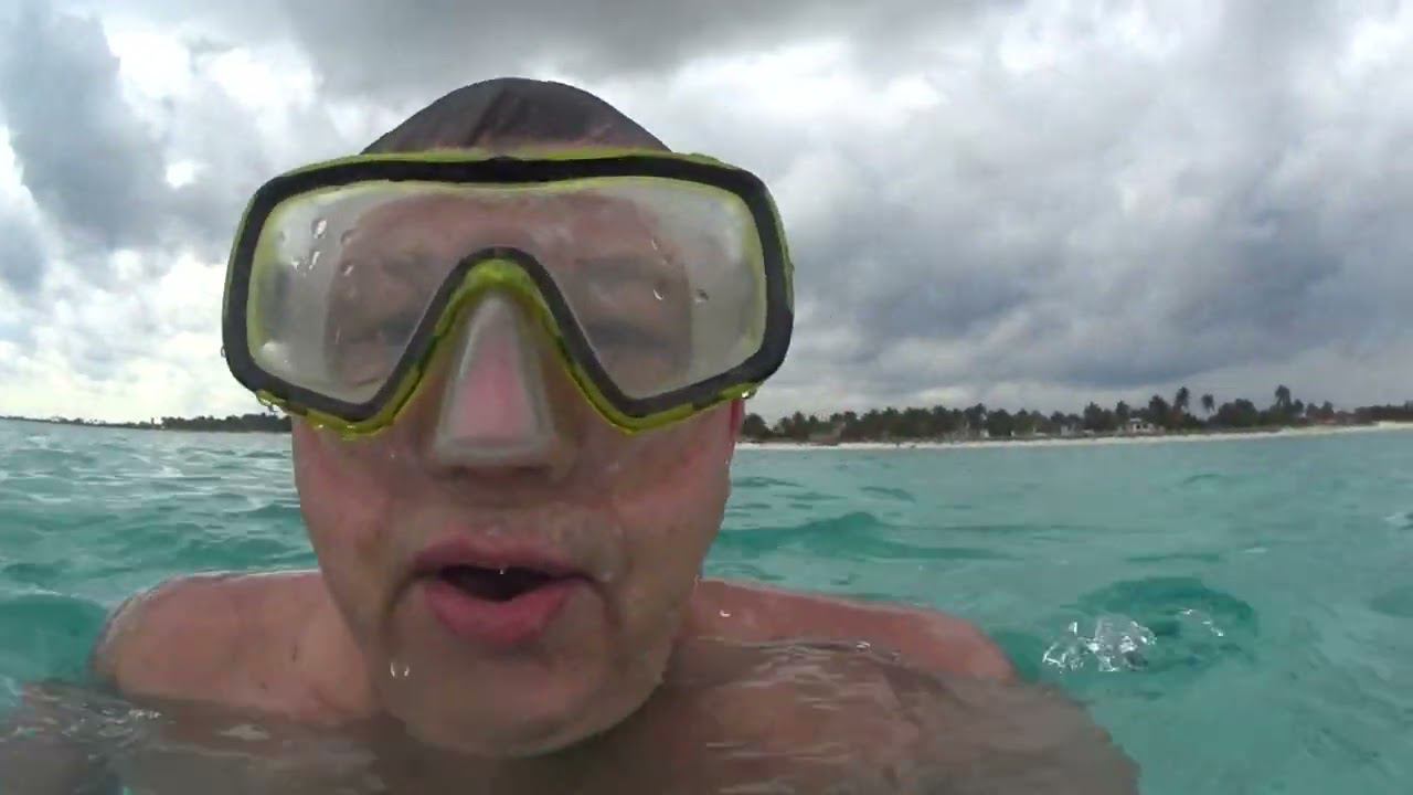 Brisas Santa Lucia 4* (part5) cuba 4к куба под водой. сони кривое видно.