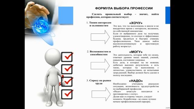 "Применение ИКТ в профориентационной деятельности педагога"