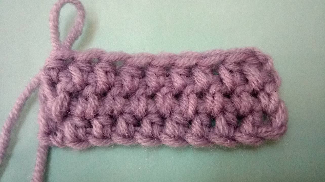 КРЮЧОК для НАЧИНАЮЩИХ. Урок 4. ПОЛУСТОЛБИК С НАКИДОМ.