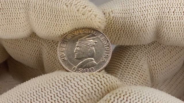 Гондурас 20 сентаво, 1952 года.