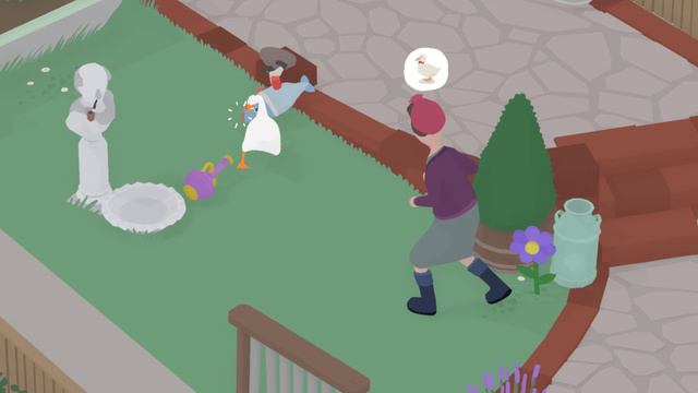 играю в Untitled Goose Game