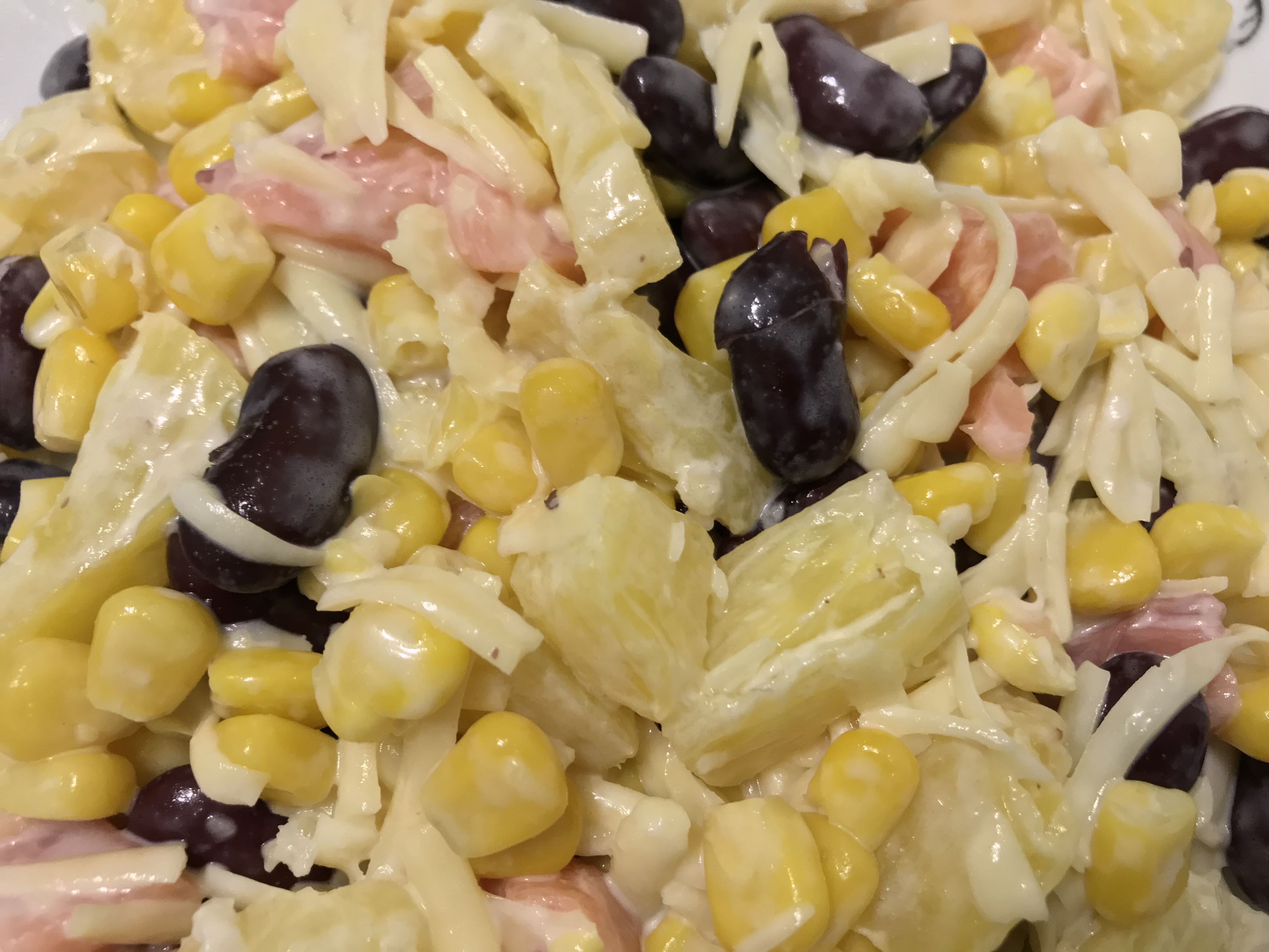 САЛАТ С СЕМГОЙ СЛАБОСОЛЕНОЙ | ТРОПИЧЕСКИЙ АНАНАС И СЕВЕРНАЯ СЕМГА В ПИКАНТНОМ СОЮЗЕ 4K любимый канал