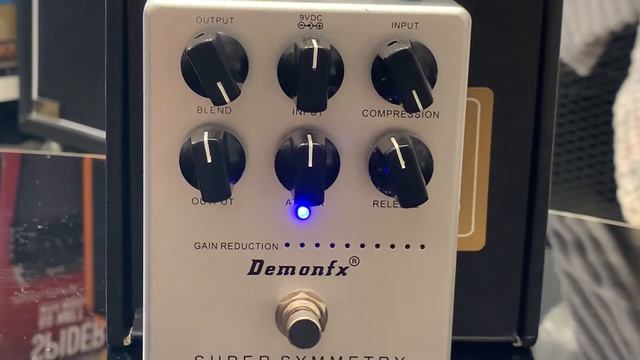 DemonFX super symmetry compressor обзор / проверка на копию Darkglass