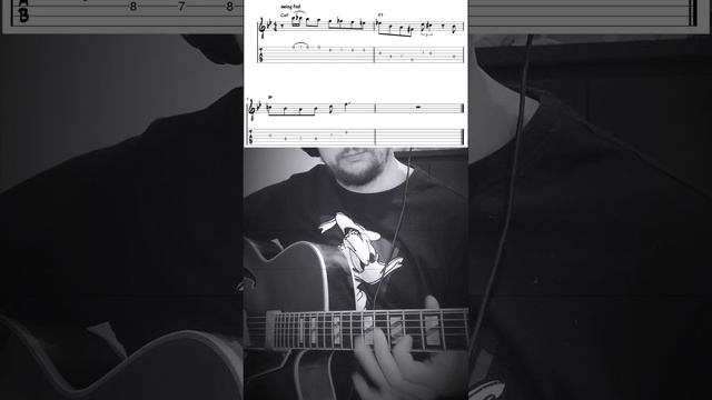 Charlie Parker style licks with TAB
