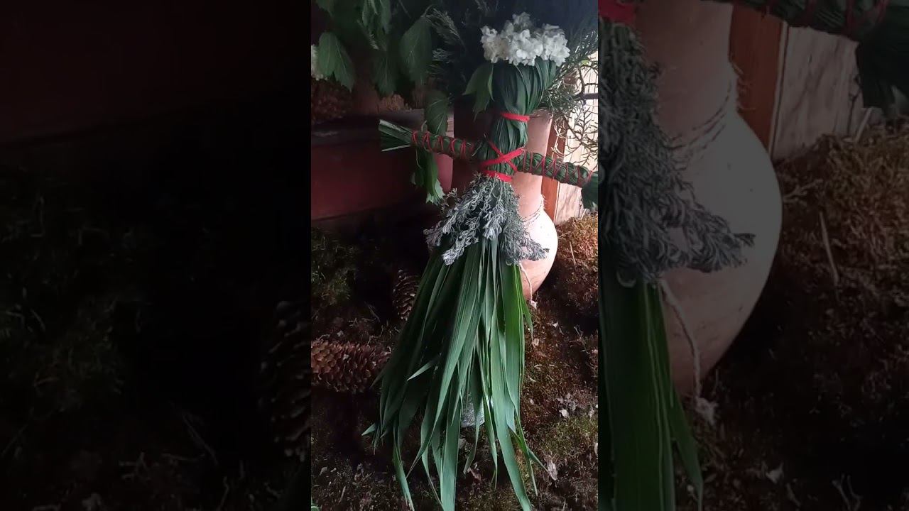 Кукла "Берегиня". Травоплетение.