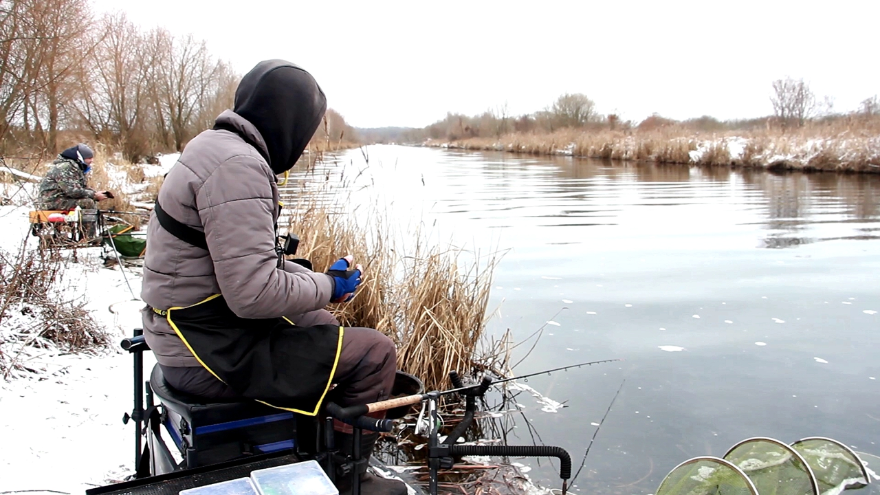 ФИДЕРНАЯ РЫБАЛКА 2022. Ловля на ФИДЕР ЗИМОЙ! Крупная ПЛОТВА!