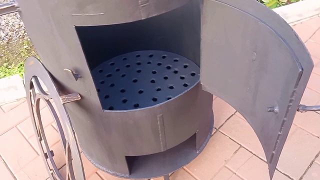 Печь для казана за 1 день