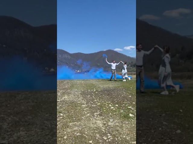 Гендер пати с вертолетом в Красной поляне