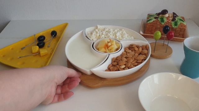 4 варианта полезных перекуса из творога. Использую менажницу для приготовления