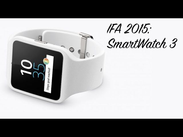IFA 2015 (часть 3 - смарт вотч)