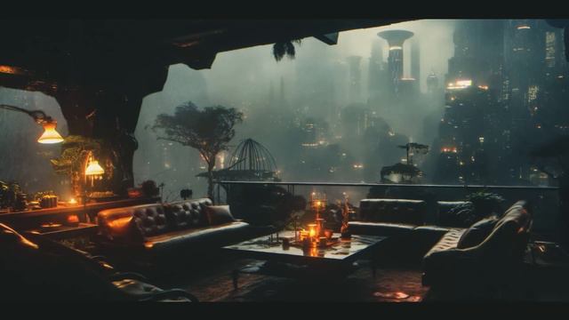 Киберпанк-эмбиент для глубокого сна и релаксации