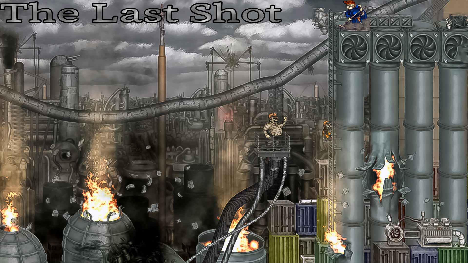 Устроил погром и сбежал "The Last Shot"№7