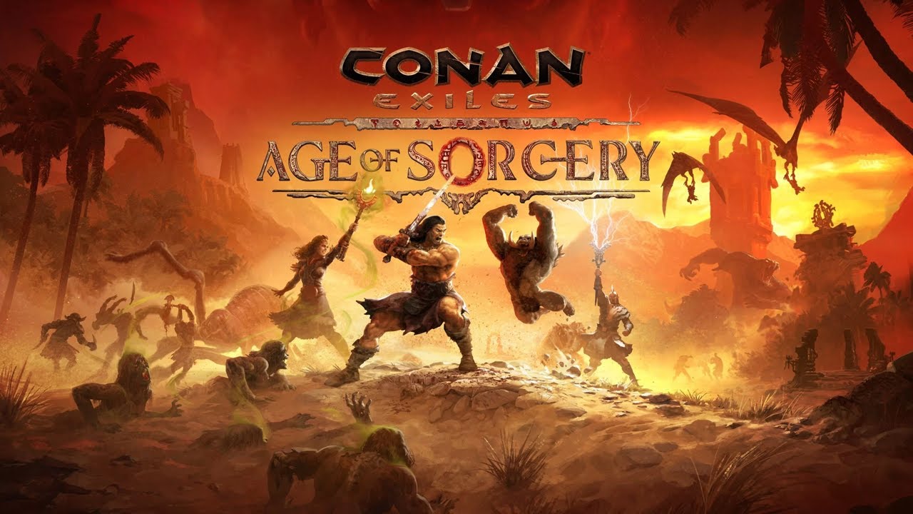 Стрим: Conan Exiles Age of Sorcery № 1 Релиз Дополнения Age of Sorcery и начало нового выживания