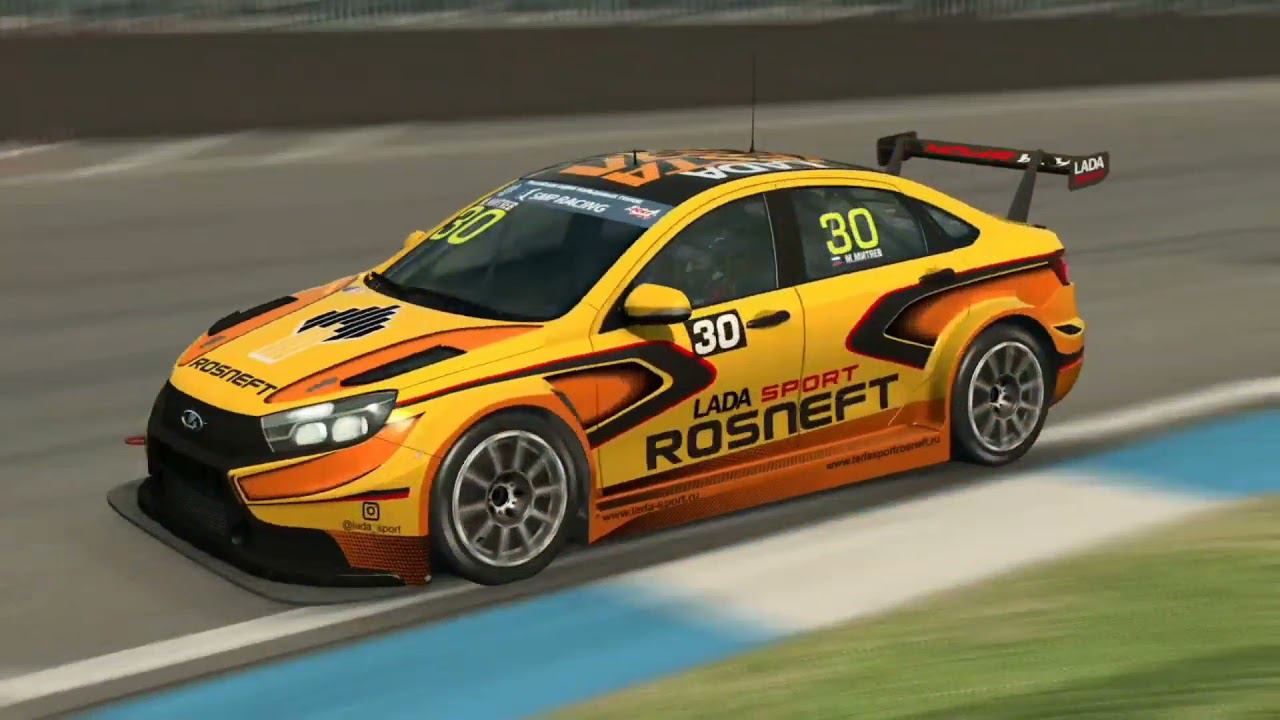 Raceroom Experience LADA VESTA Sport ROSNEFT eChampionship - HOCKENHEIM RING