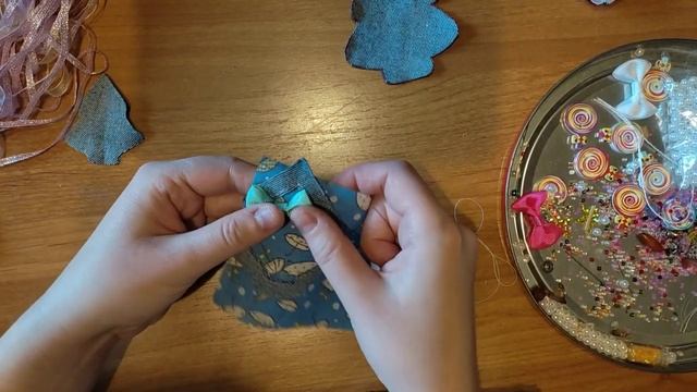 Елочная игрушка елка своими руками.