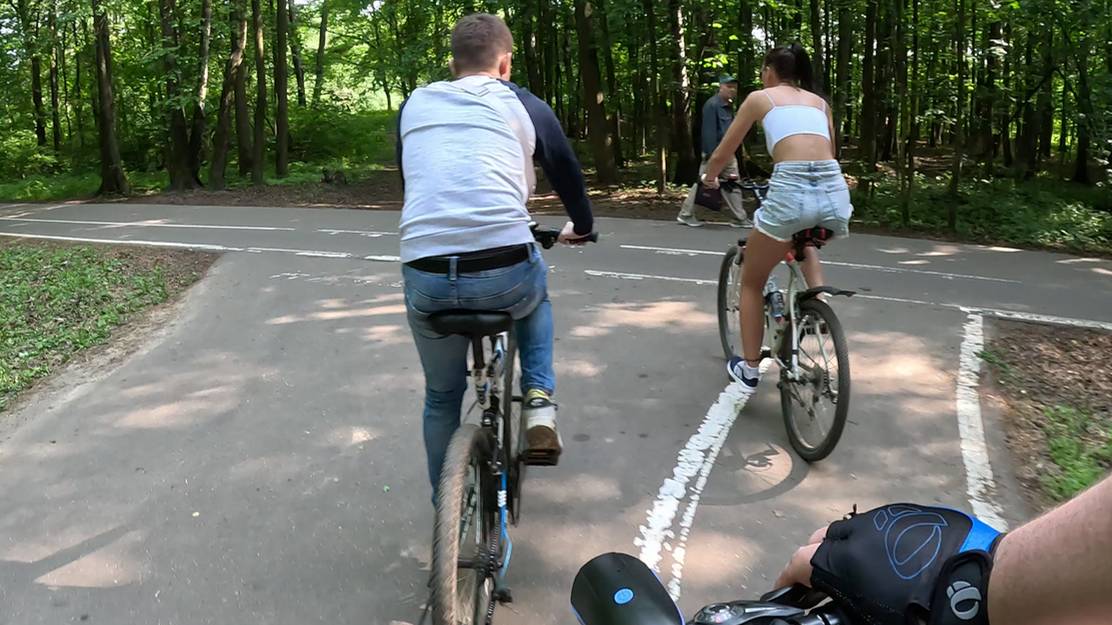 Покатушка на велосипеде №4