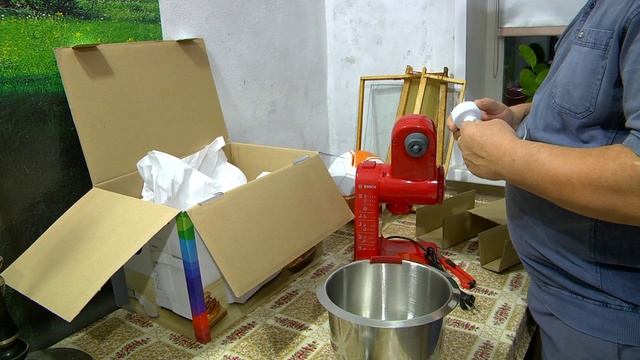 Тестомес. Посылка из Китая.