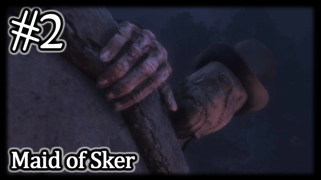 Подвал и кладбище #2 Maid of Sker с Иришкой