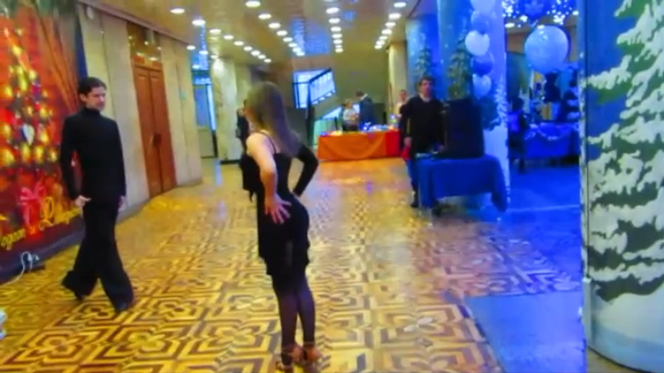 Алексей и Янина (pro-am) - Румба, ТСК Территория танца Ярославль танцевальный спорт