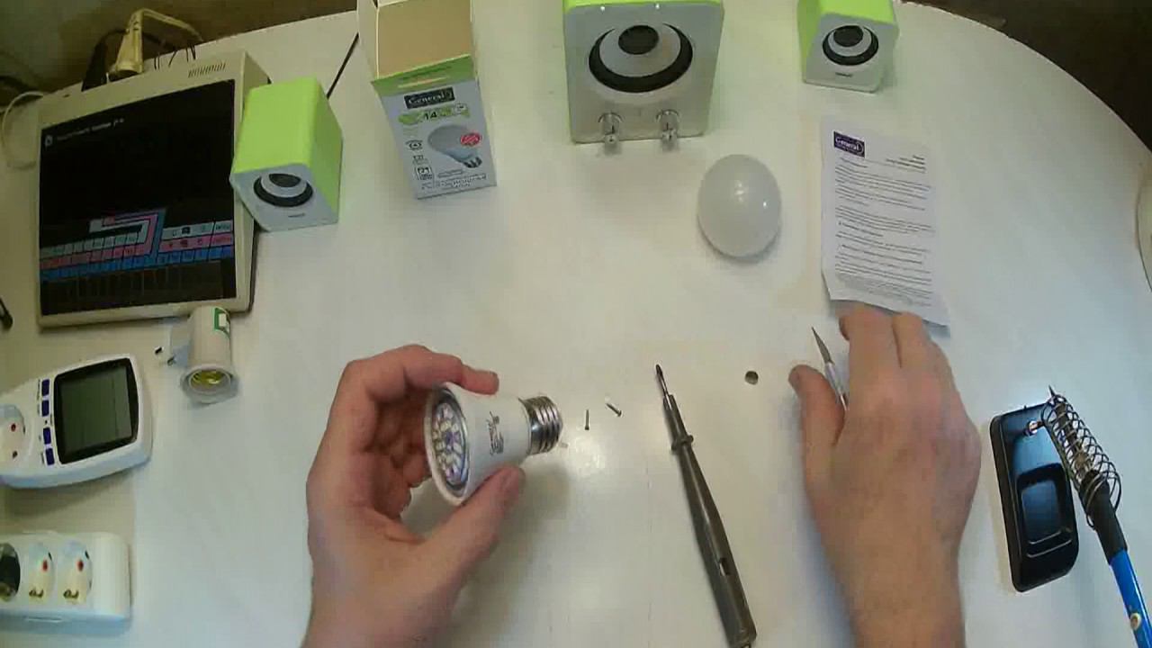 Лампа фирмы General одну лампу везу менять сгорела