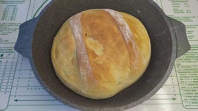 Удачный рецепт домашнего хлеба? Замес теста ложкой