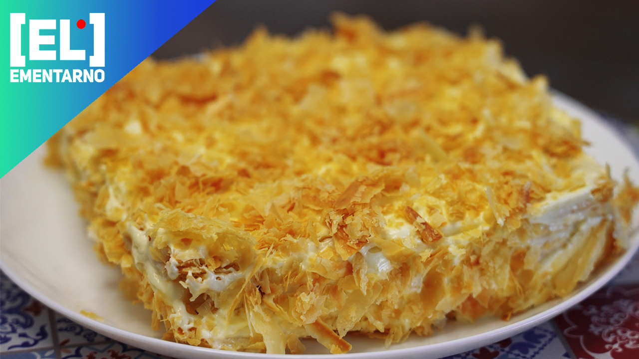 Торт НАПОЛЕОН из готового слоёного теста