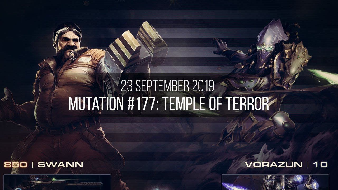 Starcraft II: Co-op. Mutation #177: Temple of Terror; Swann + Vorazun [RU]