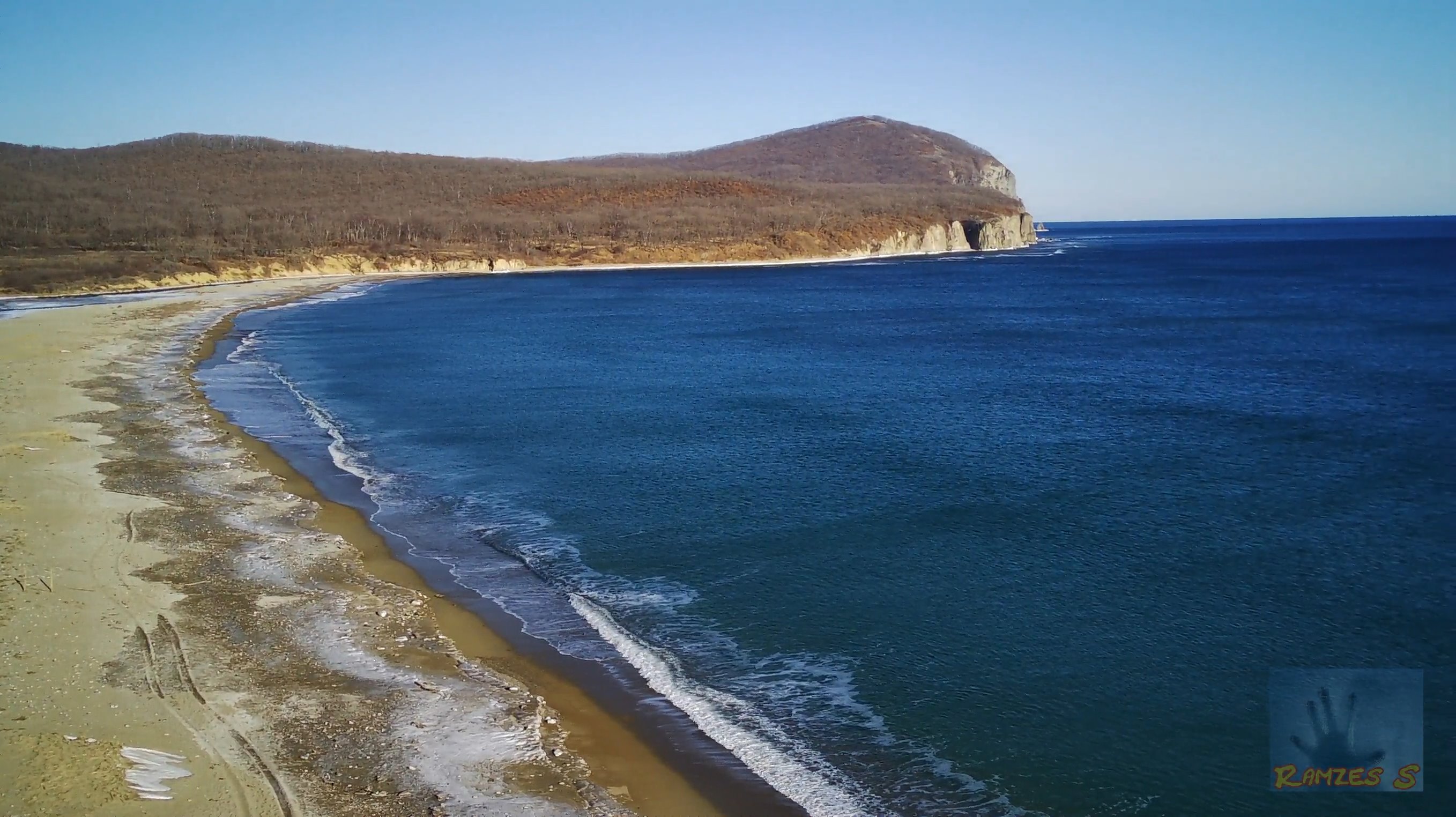 Лидовка - Зимнее море.