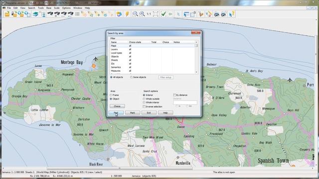 Search and mark parameters. Part 1