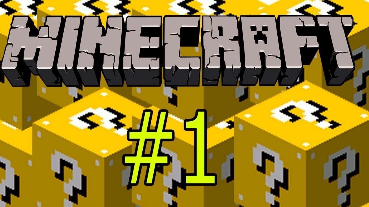 Прохожу маенкрафт с Лаки блоками // с 0 до конца.