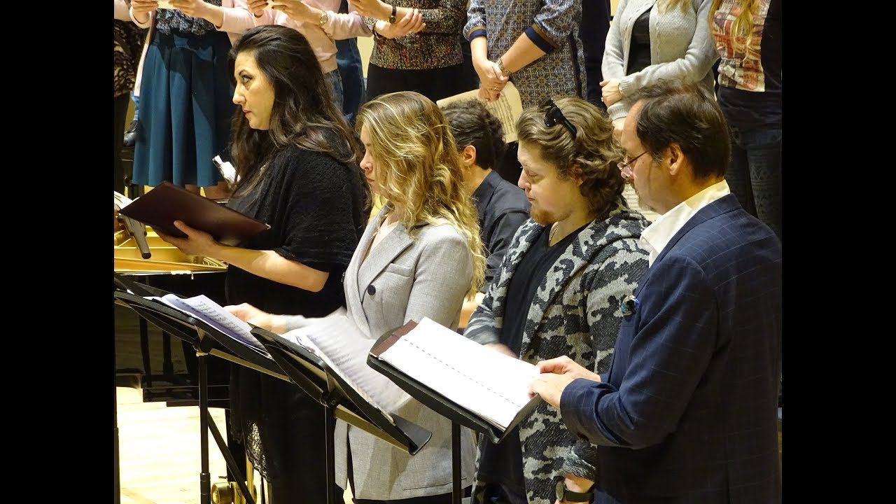 Хор Минина - репетиции "Маленькой торжественной мессы" Дж. Россини